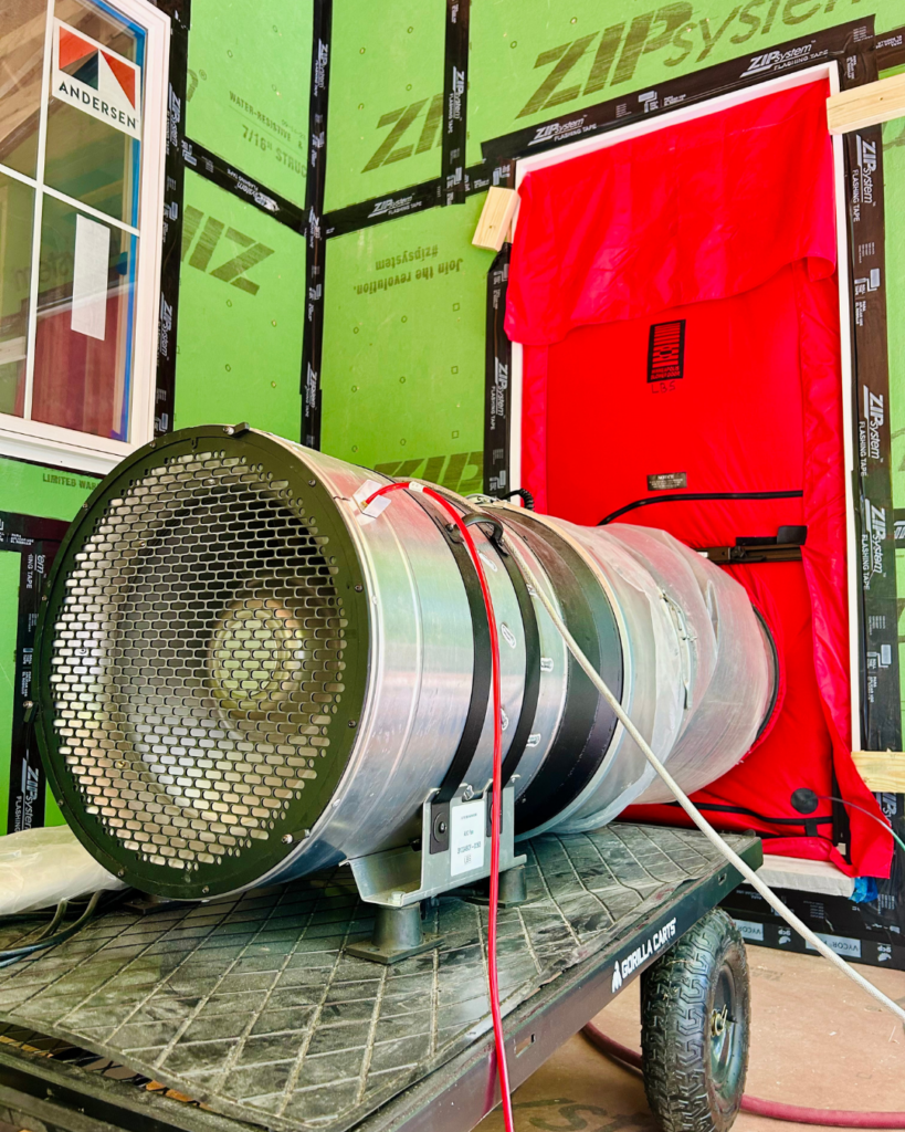 THE INHERITED PROJECT - Part 3 - BLOWER DOOR DIRECTED AIR SEALING ...