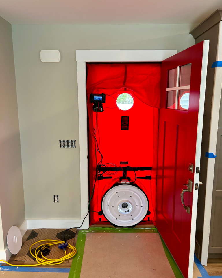 Blower Door Testing | Air Leakage Testing | Lord Building Solutions